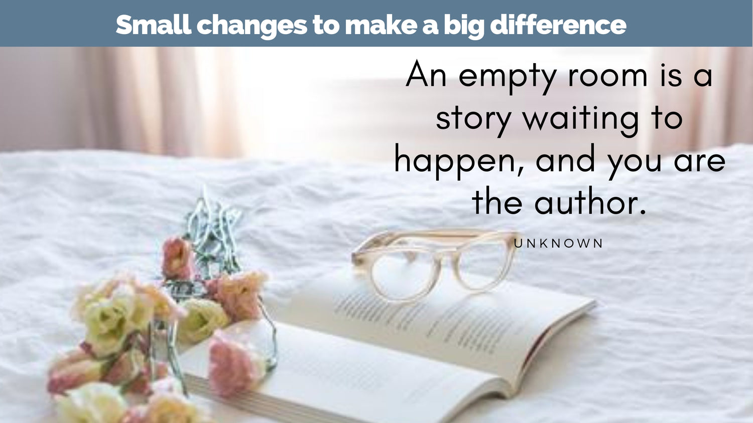 Small changes to make a big difference – Distinct Designs (London) Ltd